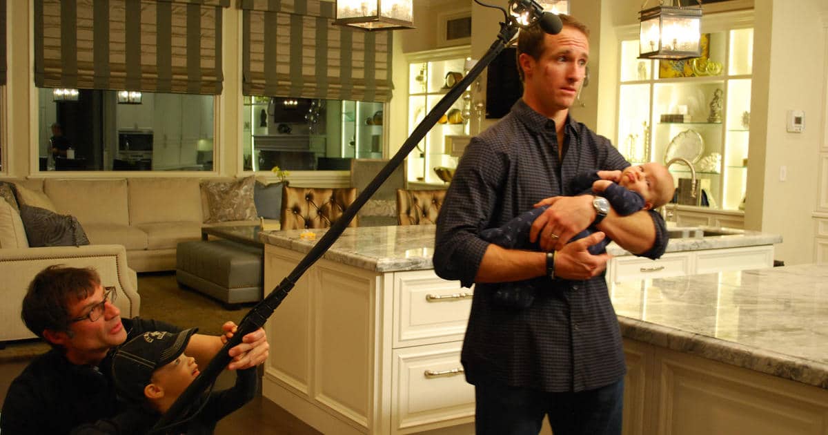Drew Brees Dentro De La Casa At Home With Drew And Brittany Brees