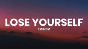 Best of Time Lose Yourself Lyrics by Eminem - GigWise