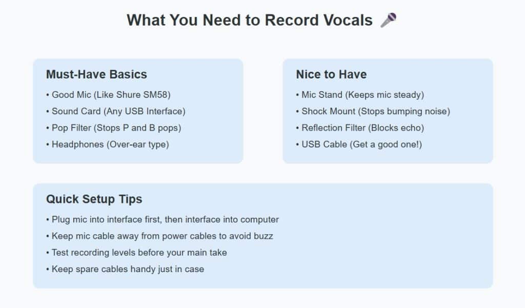 How To Record Vocals At Home: Tips For Studio-Quality Sound - GigWise
