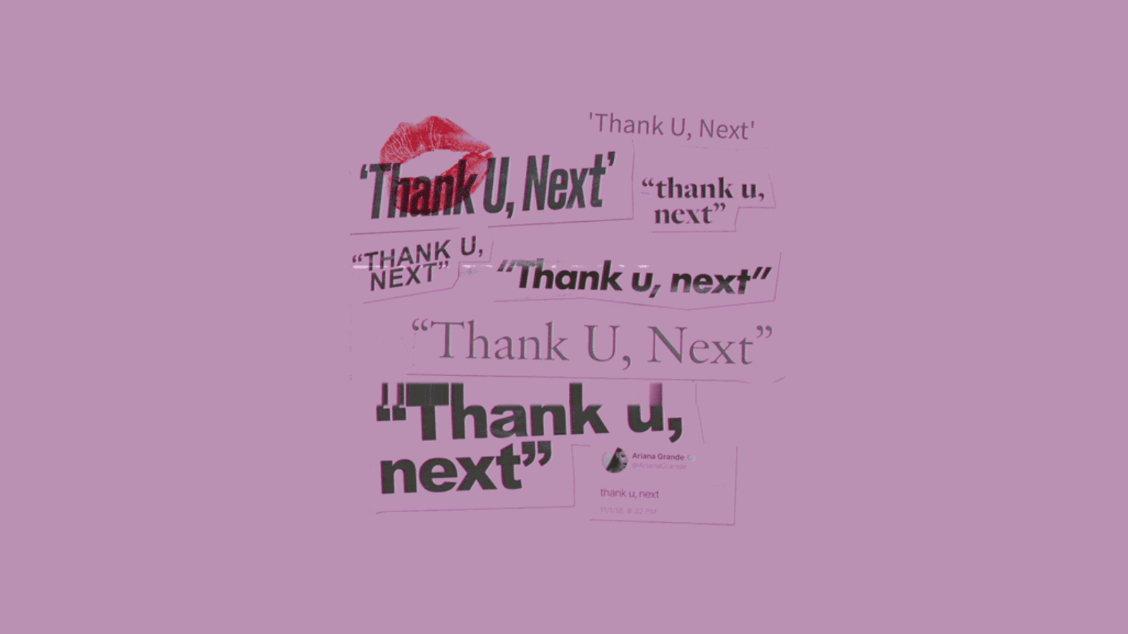 Super Hit Thank U Next Lyrics by Ariana Grande - GigWise