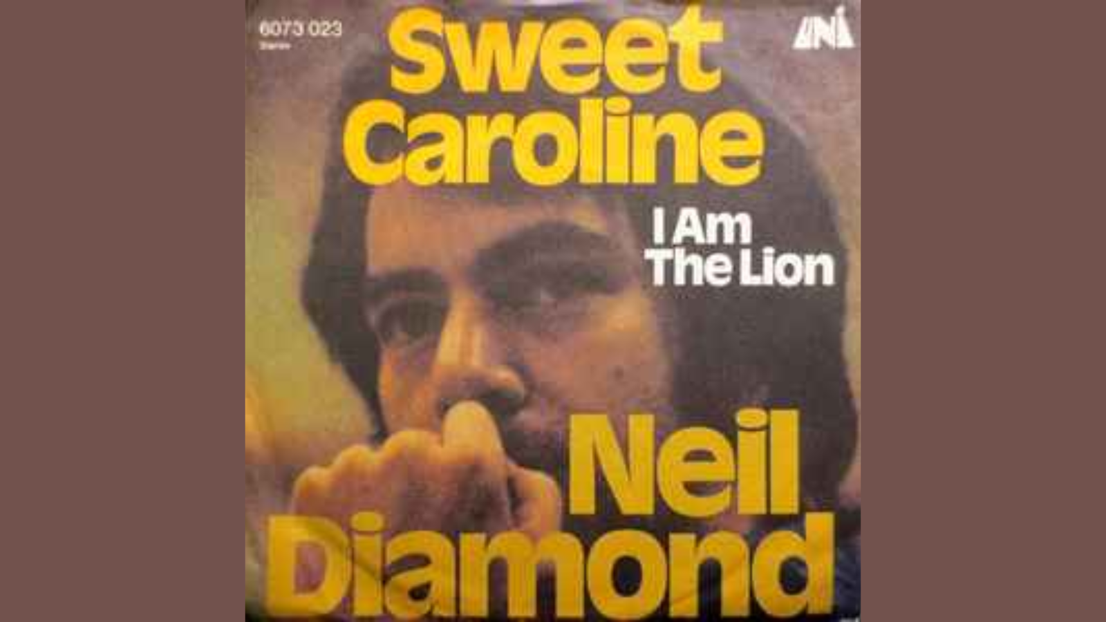 Classic Timeless "Sweet Caroline" Lyrics by Neil Diamond - GigWise