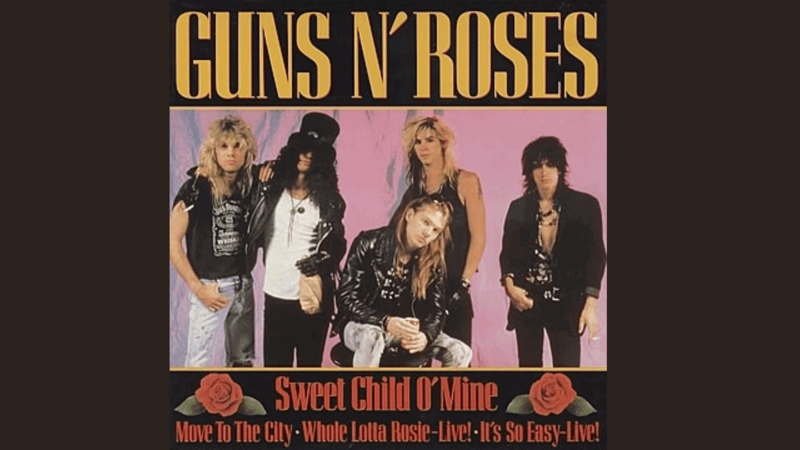 Hit Rock "Sweet Child of Mine" Lyrics by Guns N' Roses - GigWise