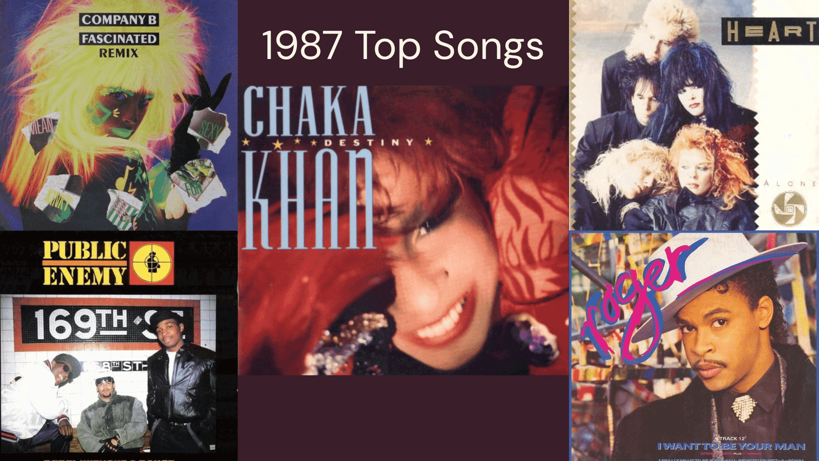 150 Top Songs of 1987 to Enjoy - GigWise